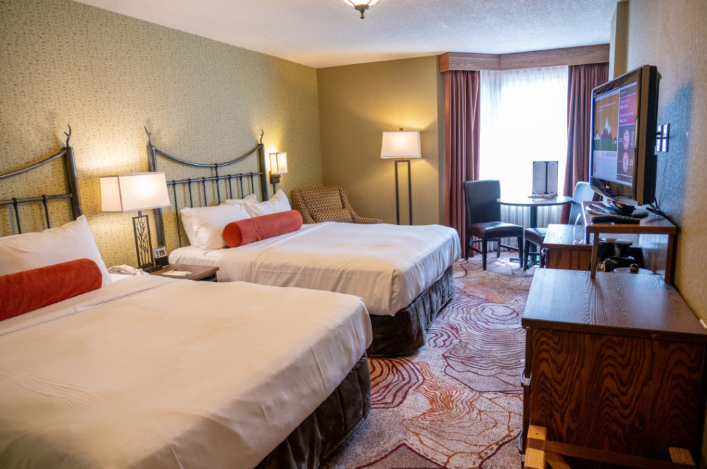 Guest Rooms at the Banff Caribou Lodge & Spa
